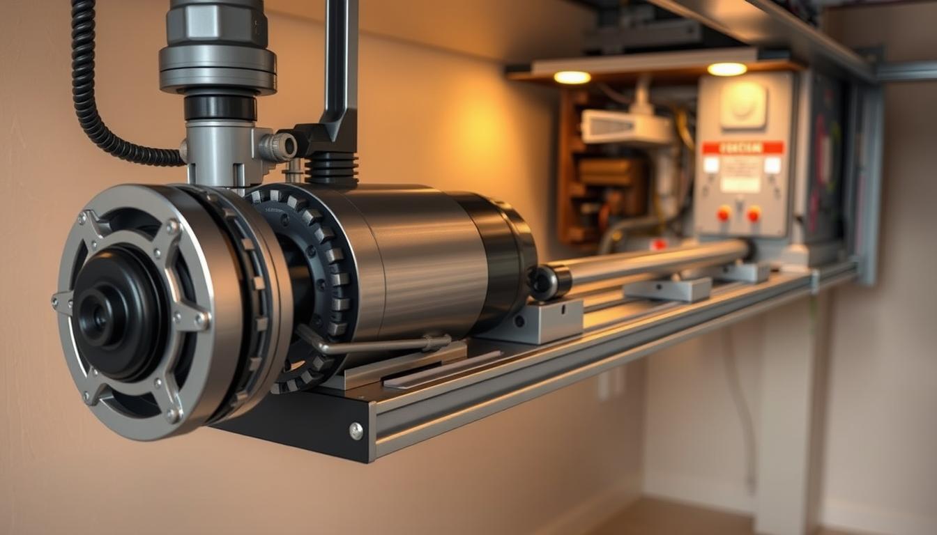 How Garage Door Motor Works: Electric Motor to Power a Trolley
